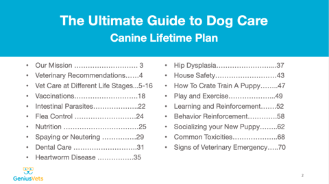 Get The Ultimate Guide To Dog Care - GeniusVets